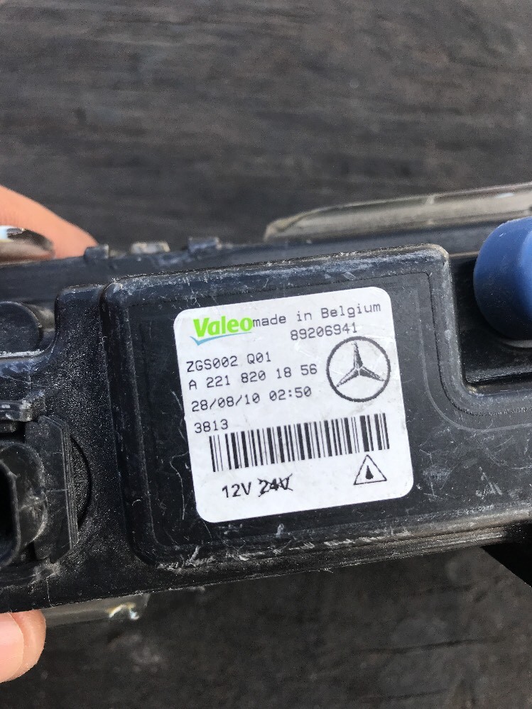 2010-2013 Mercedes-Benz S-Class Right Fog Light OEM! A2218201856 | eBay