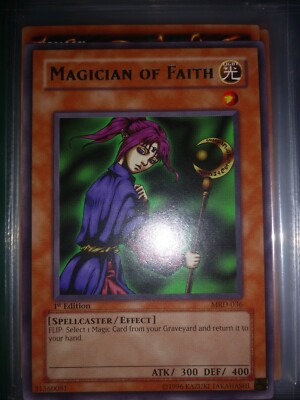 Edition Yugioh Mrd 036 Magician Of The Faith | eBay