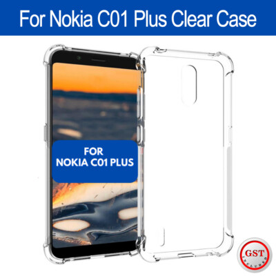 1/2set Clear Case For Nokia C01 Plus Screen Protector Protective Gel ...