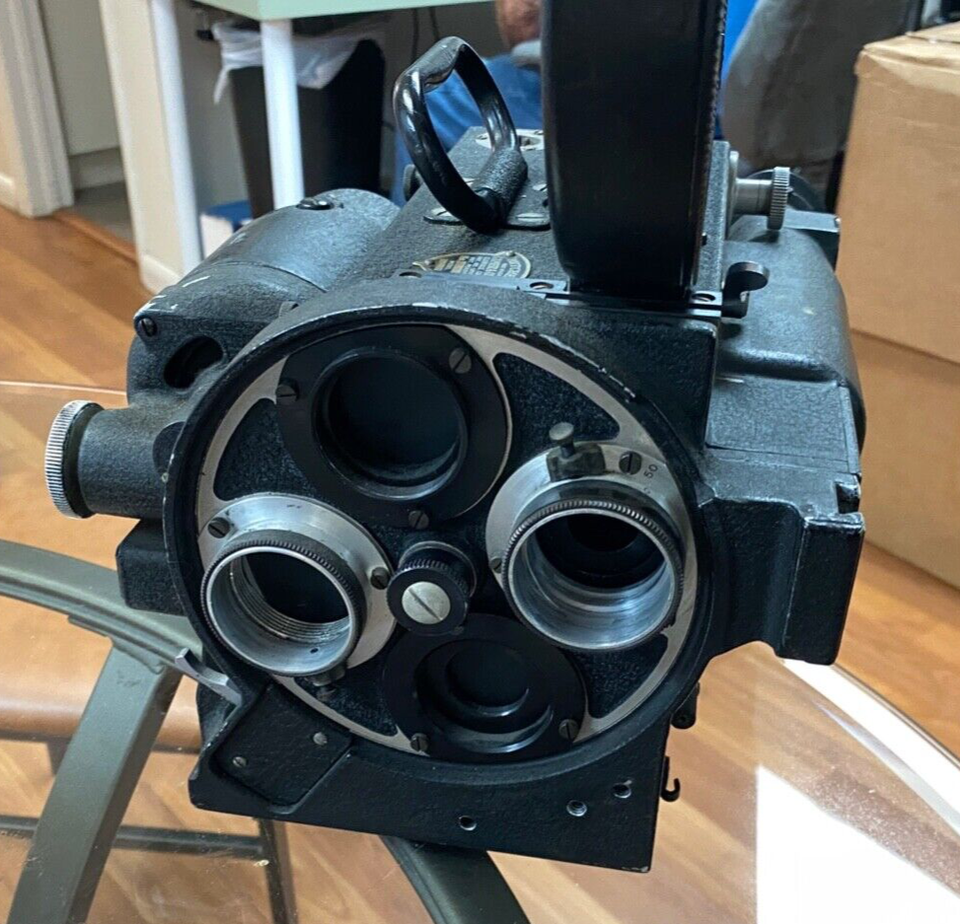 MITCHELl 16mm Pro Motion Picture Camera with accessories reconditioned ...