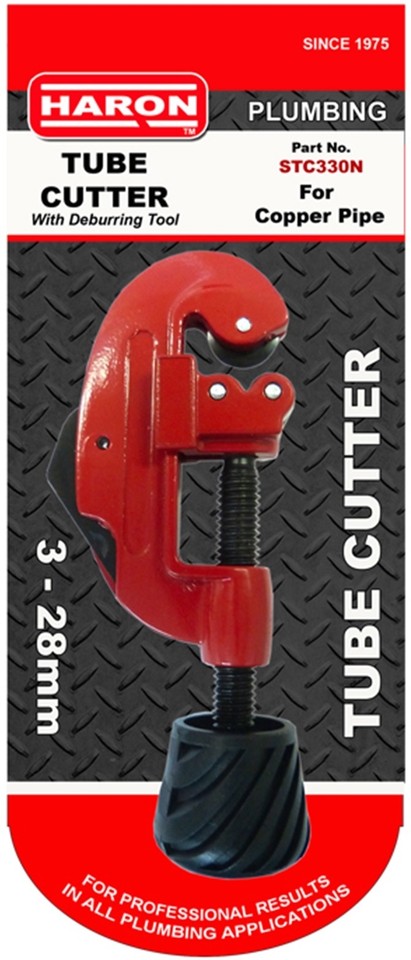 HARON STC330N 3-28mm COPPER PIPE & TUBE CUTTER WITH DEBURRER | eBay