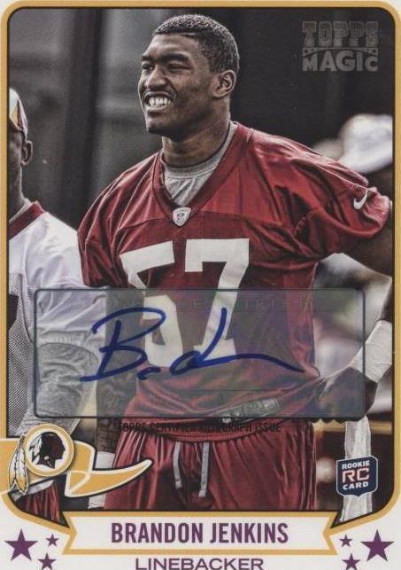 2013 Topps Magic - Brandon Jenkins #216 Autographs (AU, RC) for sale ...