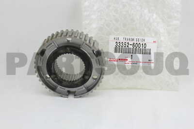 3335260010 Genuine Toyota HUB, TRANSMISSION CLUTCH, NO.4 33352-60010 | eBay