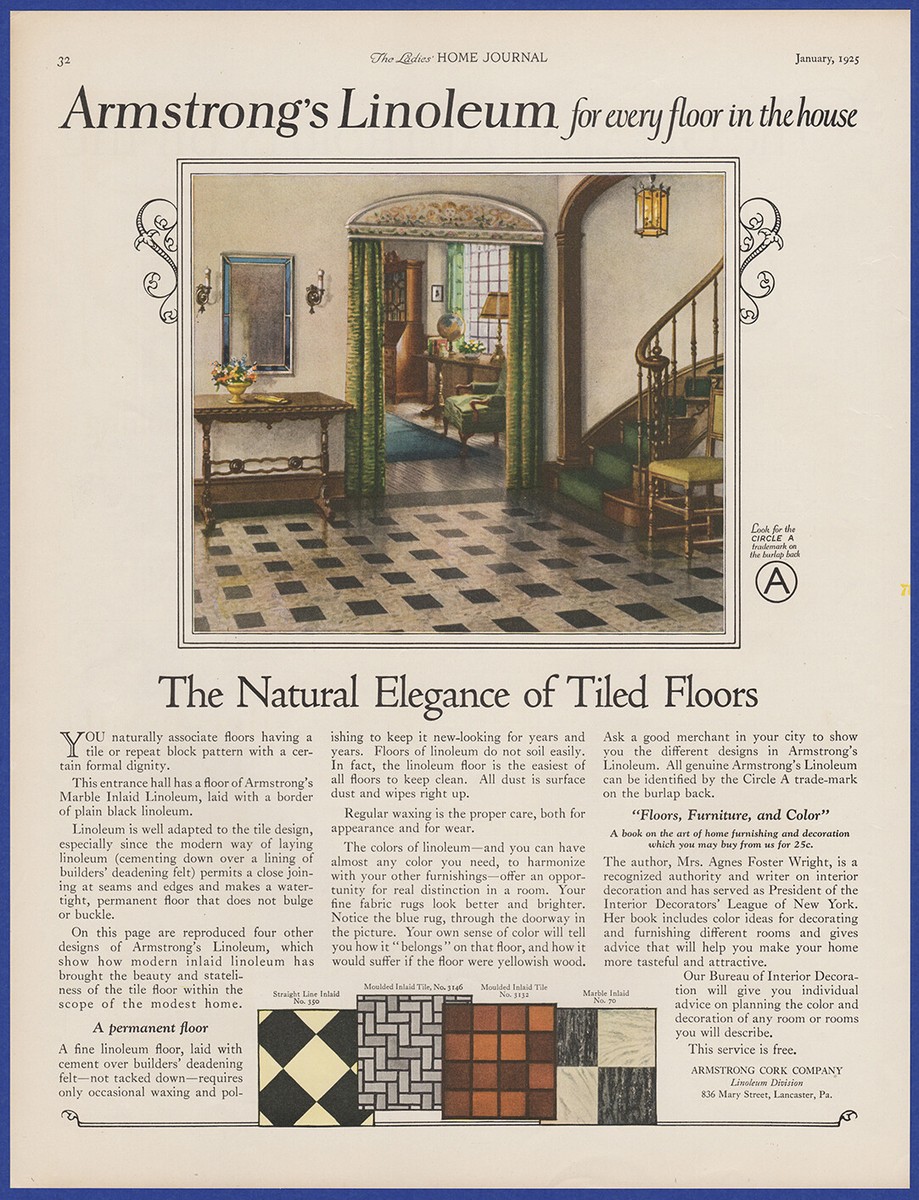 1925 Bungalow Floor Tiles