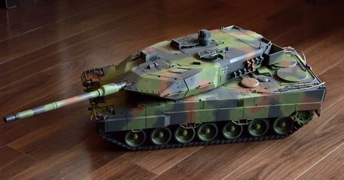 1/16 RC model battle tank Heng Long Leopard 2A6 | eBay