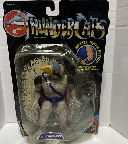 Vintage LJN THUNDERCATS VULTUREMAN VULTURE MAN Evil Mutant 1986 MOC ...
