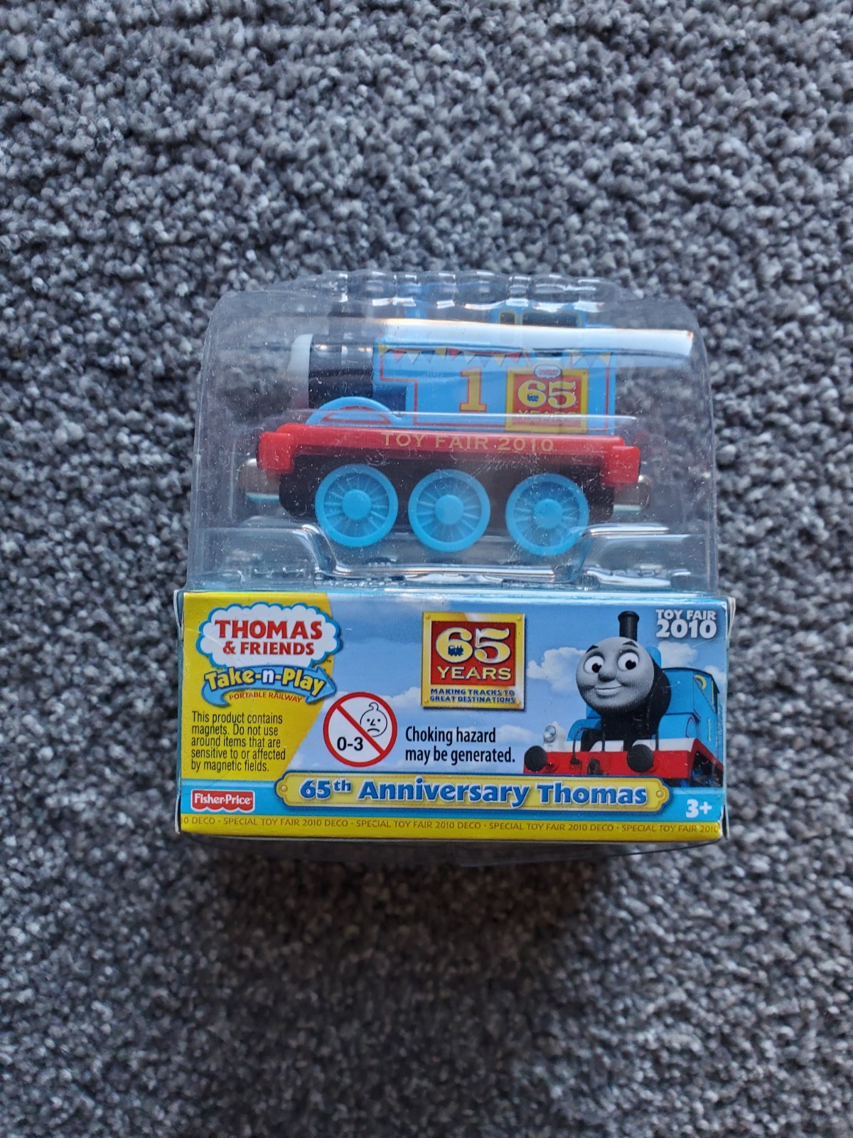 NEW Thomas & Friends Train Tank Take N Play Along 65th Anniversary Toy ...