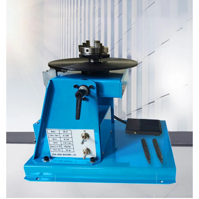 10KG Small Welding Positioner Combined Automatic Welding Turntable ...