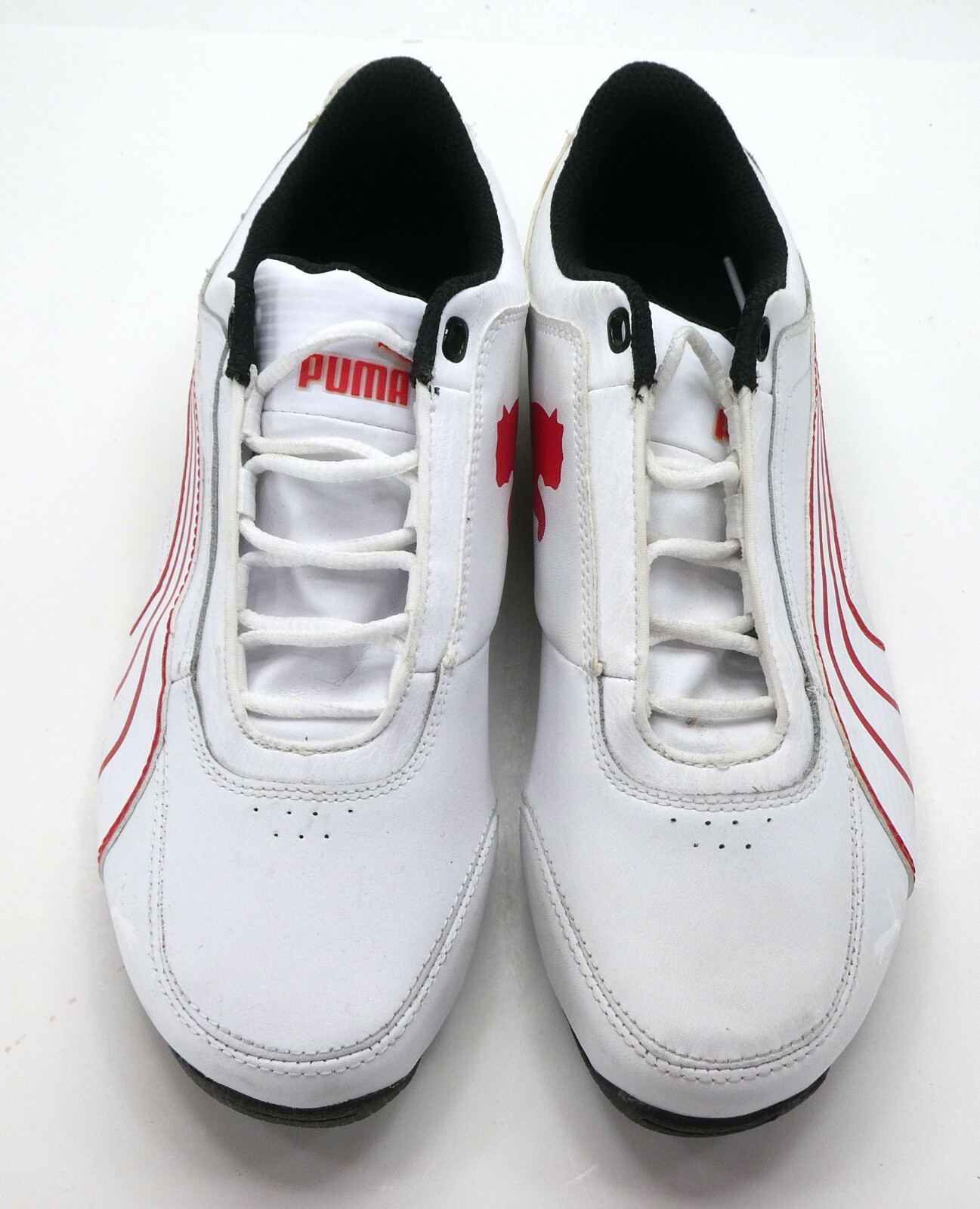 Puma Shoes Drift Cat 4 Racing Jr Ferrari White/Red/Black Sneakers Size ...