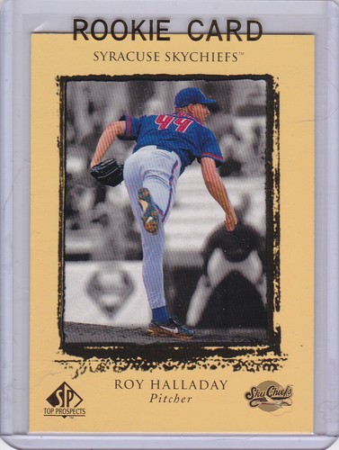 ROY HALLADAY ROOKIE CARD Baseball SP Top Prospects Syracuse Skychiefs ...