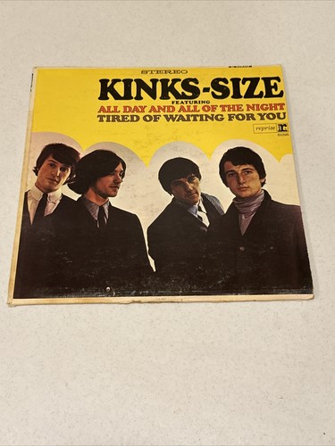 THE KINKS KINKS-SIZE LP WILDLY RARE ORIGINAL 1965 TERRE HAUTE 1ST PRESS ...