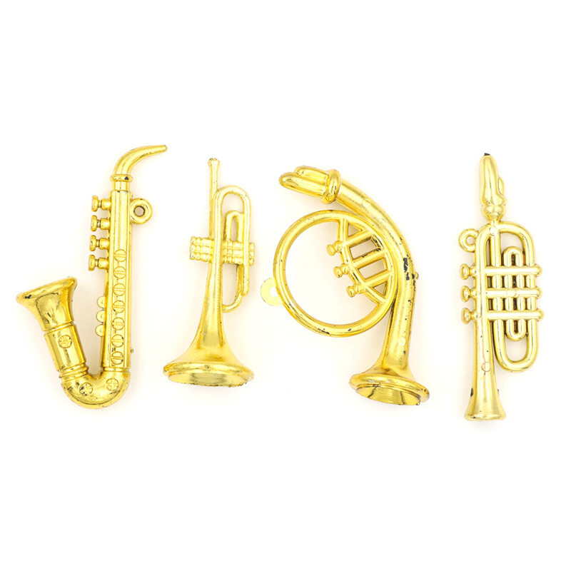 1:12 Dollhouse Miniature Plastic Musical Instrument Model Scene ...