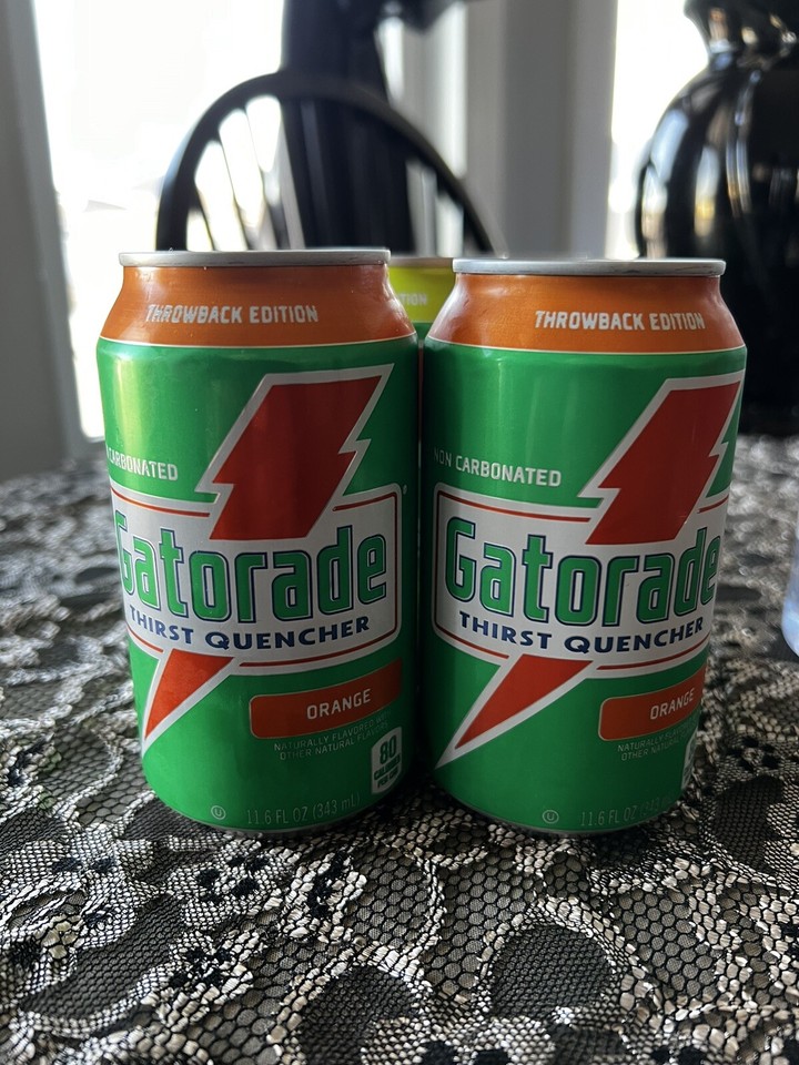 Gatorade Throwback Can, Limited Edition Collectible, 11.6 oz New Sealed ...