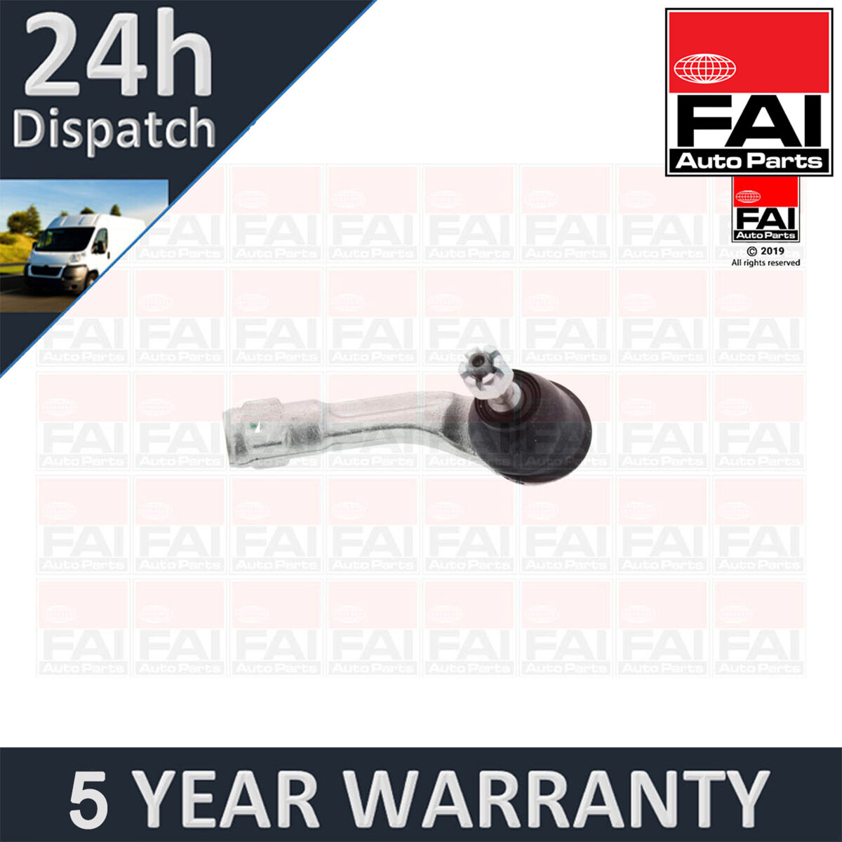 Tie Rod End Front Right FAI Fits Kia Rio 2017- Stonic 2017- 56825H8000 ...
