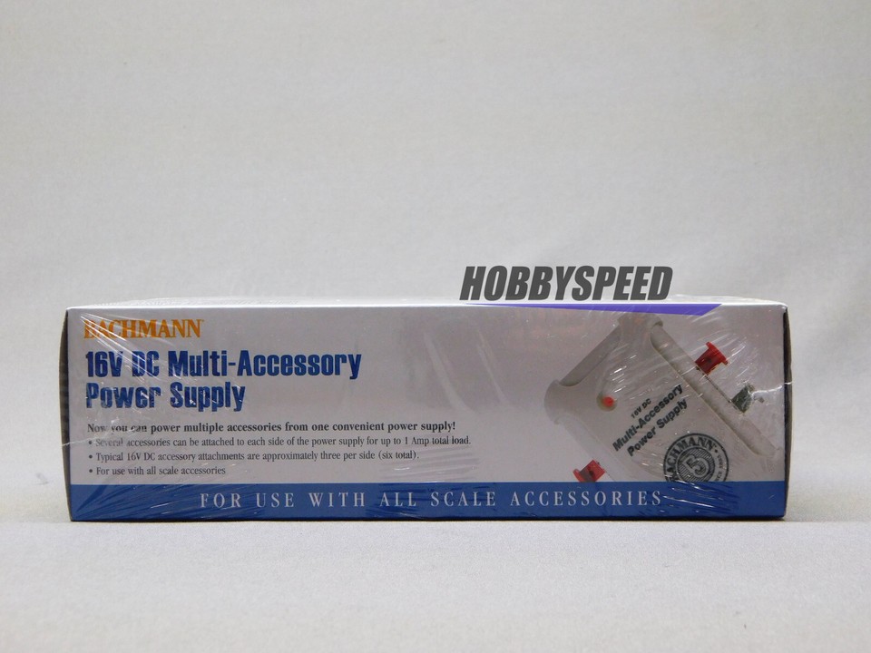 BACHMANN 16V DC MULTI-ACCESSORY POWER SUPPLY O HO N SCALE/GAUGE ...