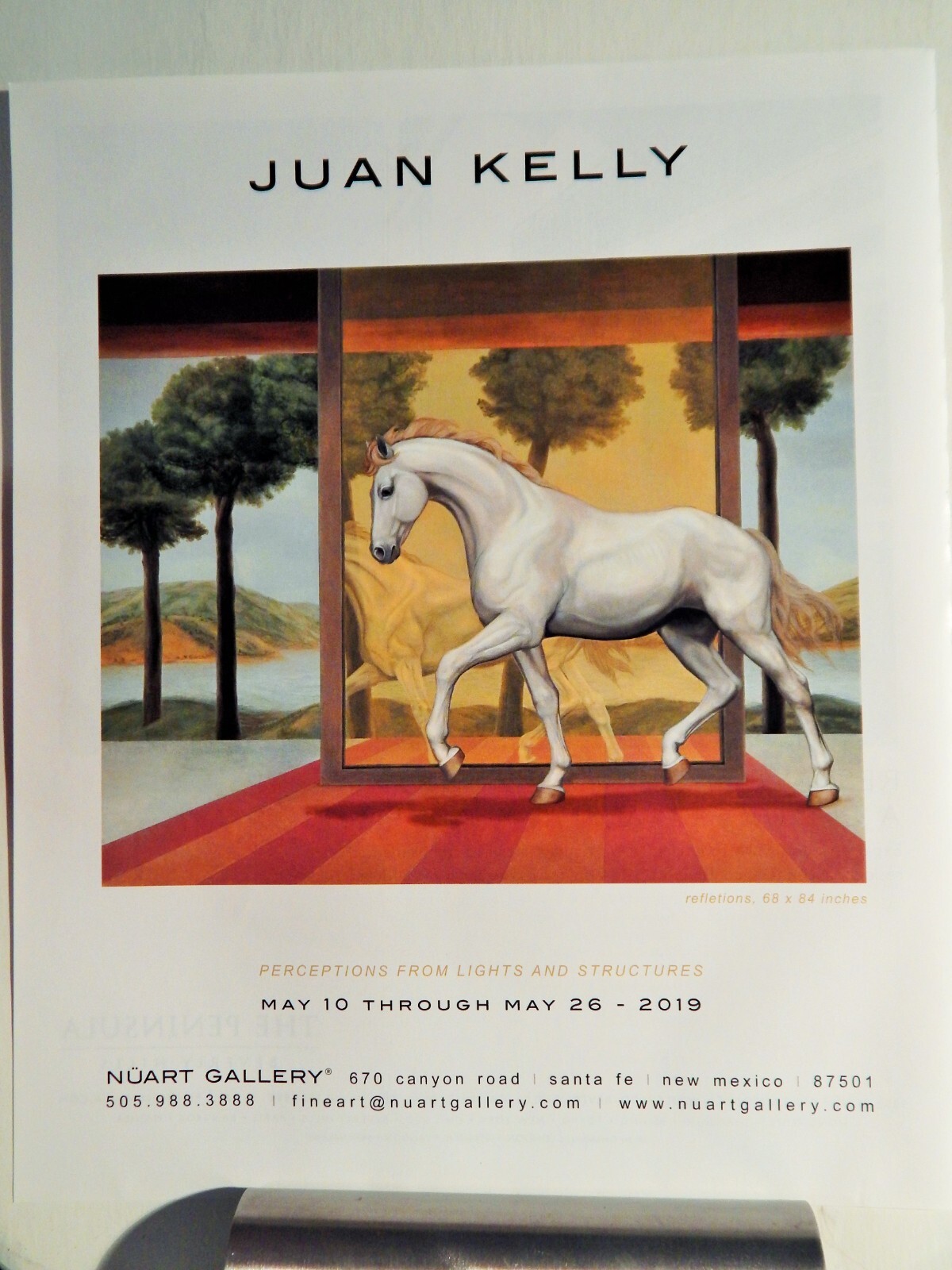 JUAN KELLY ART PIECE VTG ORIG 2019 ADVERTISEMENT | eBay