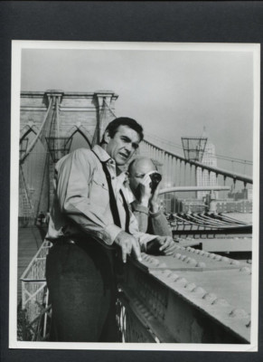 SEAN CONNERY + DIRECTOR IRVIN KERSHNER CANDID - 1966 VINTAGE PHOTO ...