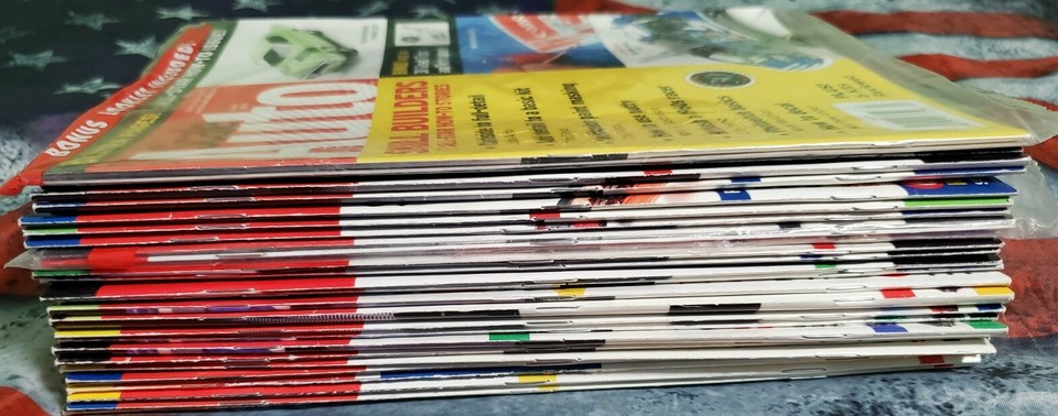 2006 to 2009 Lot Of 24 Scale Auto model Kit Magazines Mag Issues ...