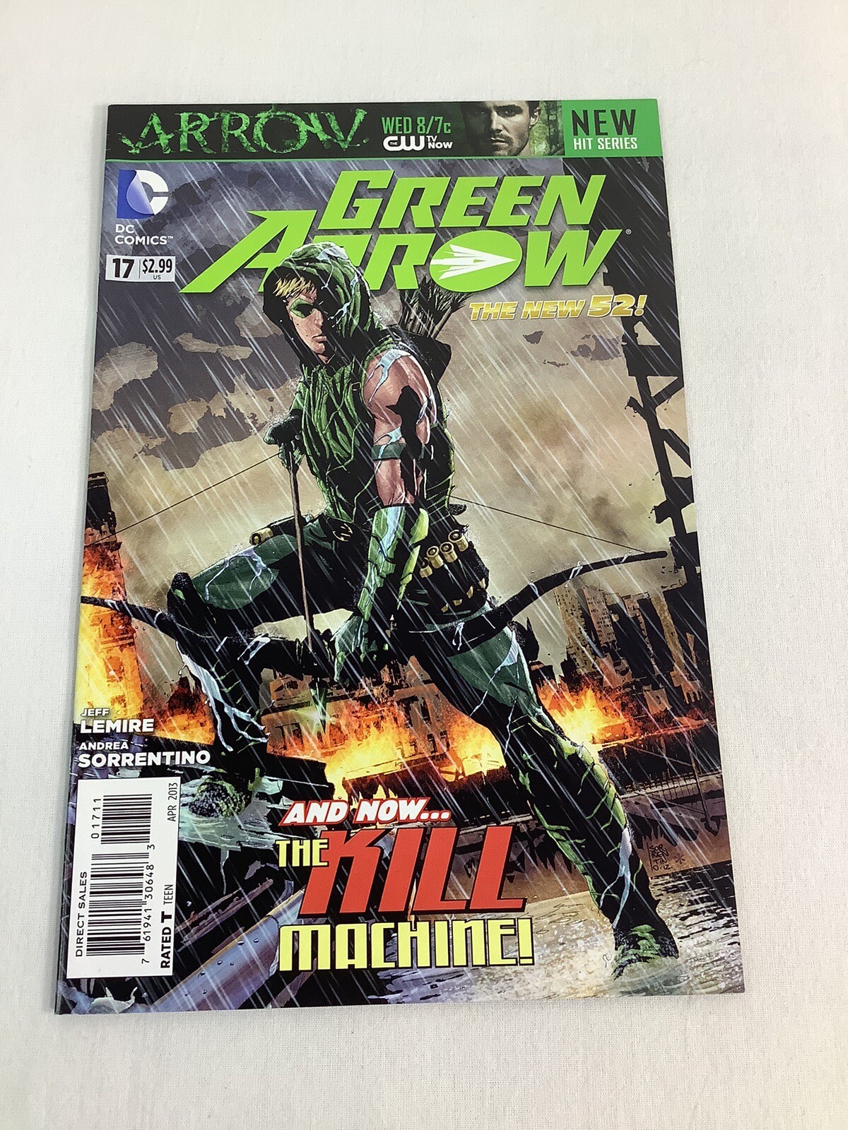 Green Arrow #17 DC (Apr 2013) 1st Jeff Lemire on title & 1st app Komodo | eBay