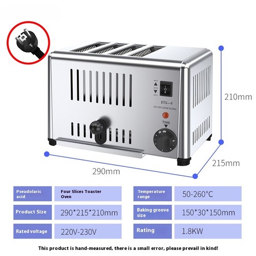 Toaster Breakfast Machine Toaster Smart Temperature Control Toasters ...