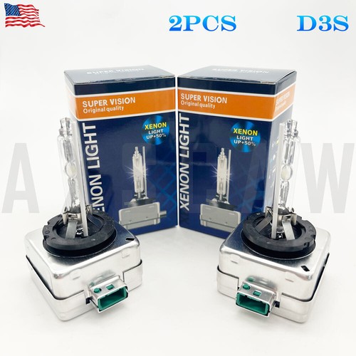 2pcs D3S/D3C/D3R HID Xenon Bulbs 6000K White | eBay