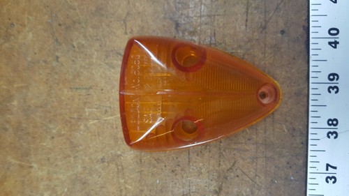 Tail Marker Light Lens Amber Weldon Triangular Shaped | eBay