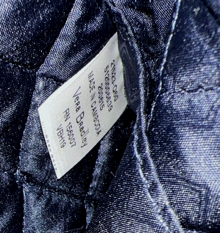 NWT Vera Bradley Toucan Party Pineapple Tech Case iPhone Wristlet Navy Blue | eBay