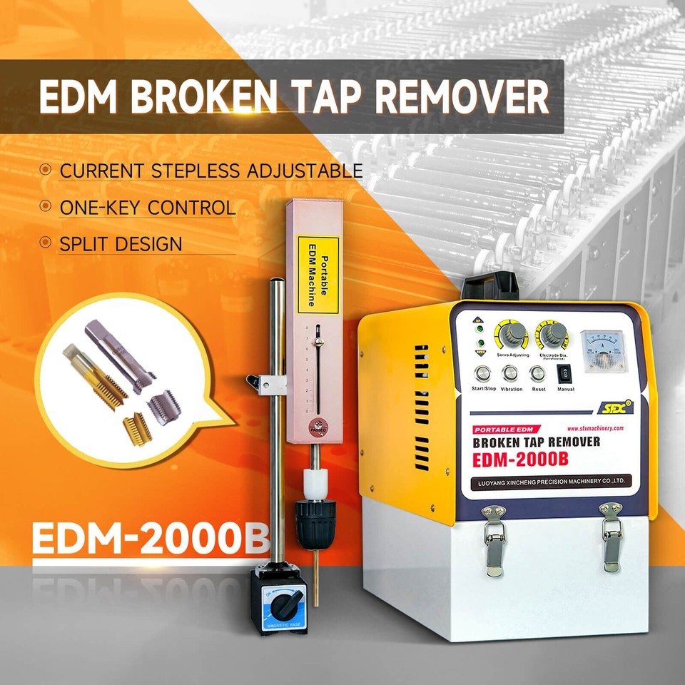 High Speed Tap Extractor Machine EDM Broken Taps Remover Taps/Bolts ...