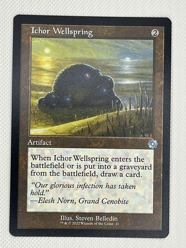 Ichor Wellspring - 21 - The Brothers' War: Retro Frame Artifacts - MTG ...