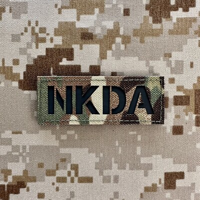 NKDA No Known Allergies Patch Multicam OCP IFAK Medic Morale - Hook & Loop | eBay