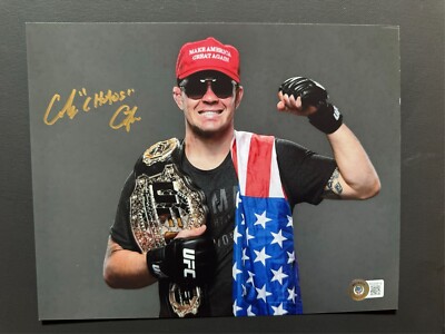 Colby Covington Rare! signed autographed MMA UFC Trump 8x10 photo ...