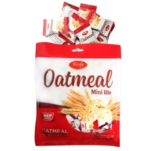 Richy Oatmeal Mini Bite 250g Sweet Delicious Crispy Oat Snack Cracker ...