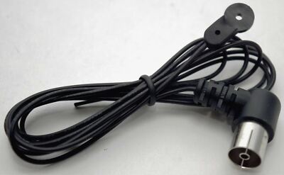 NEW FM Radio Indoor Antenna Push-On PAL Connector for home theater ...
