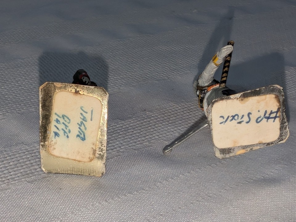 Vintage Stadden Metal Miniatures WWI German Officers Painted 55mm Pair ...