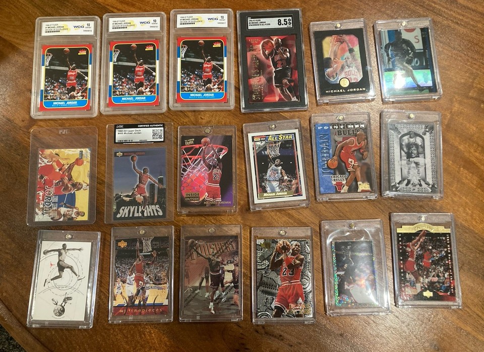 Michael Jordan Collection (145 Total MJ Cards) | eBay
