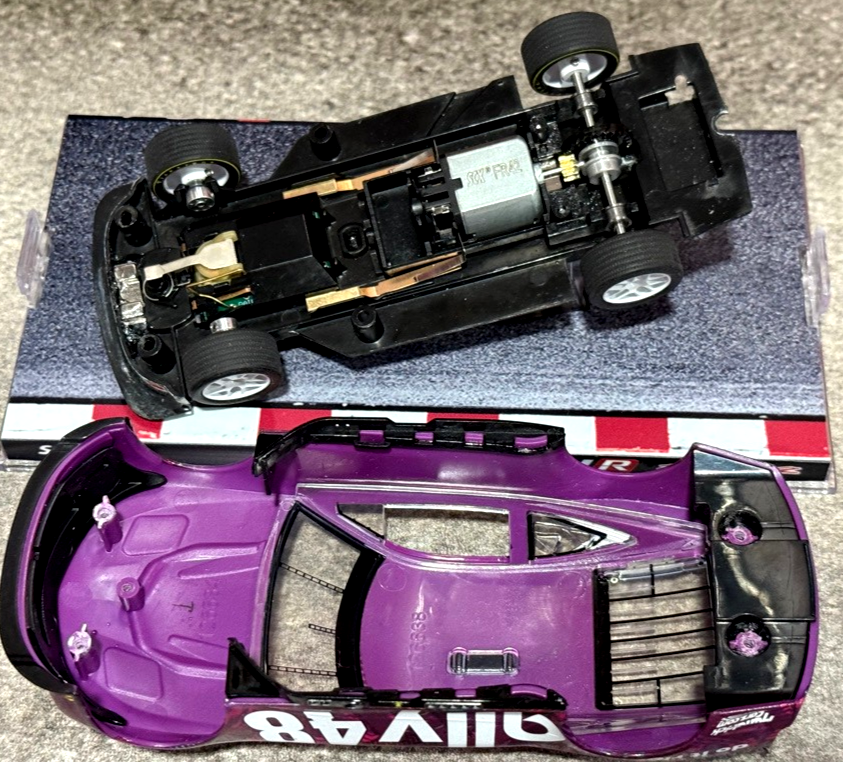 SCX TJR PRO-RACE 1/32 ADVANCE 2.0 NASCAR ALEX BOWMAN #48 W/FR42 motor ...