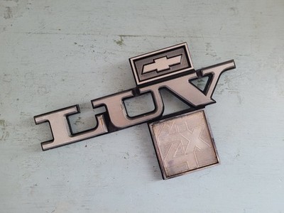 Vintage Chevy Luv 4x4 Emblem 715727 | eBay