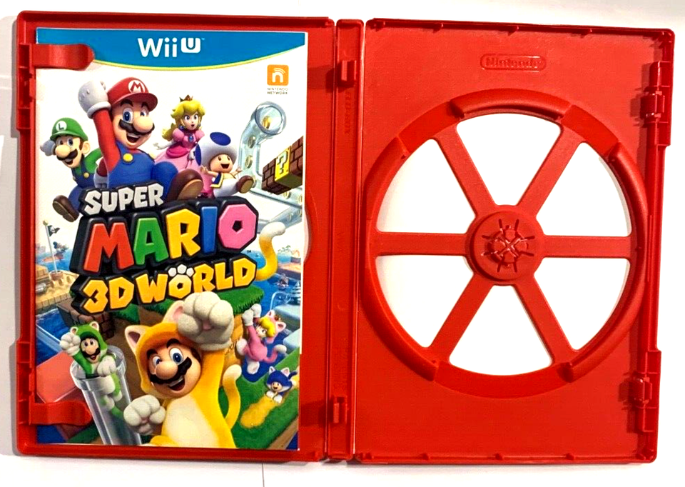 Super Mario 3D World - Nintendo Wii U - Case Only/No Game | eBay