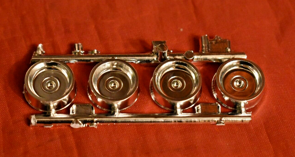 AMT Custom Chrome Wheels 1/25 | eBay