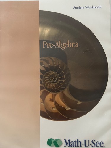 Math U See Pre-Algebra | eBay