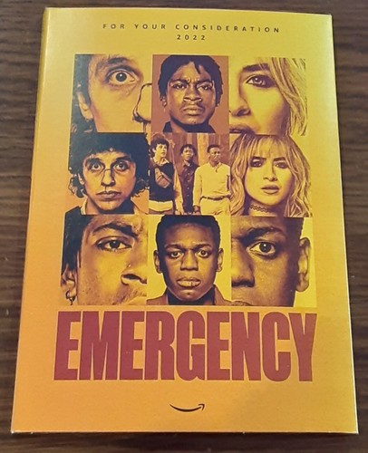 EMERGENCY~2022 MOVIE~RARE FYC DVD~RJ CYLER, SABRINA CARPENTER ...