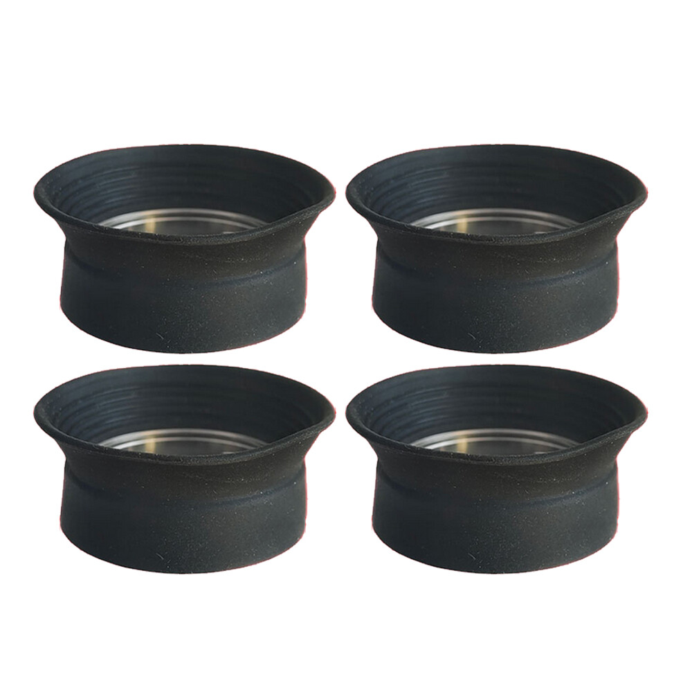 4Pcs Binocular Microscope Eyepiece Cup Rubber Eye Lens Guard Shield for ...