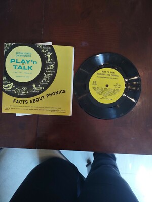 Play N' Talk Facts About Phonics With 45 Album | eBay