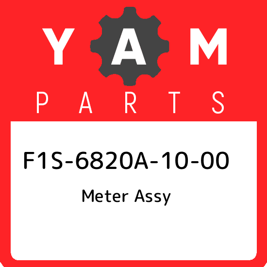 F1s-6820a-10-00 Yamaha Meter ASSY F1S6820A1000 Genuine OEM Part for ...