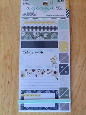 agenda 52 Farmhouse sticker Sheets | eBay