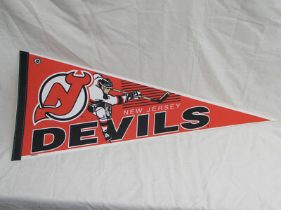 New Jersey Devils 29" Pennant 1990's to Modern Era | eBay