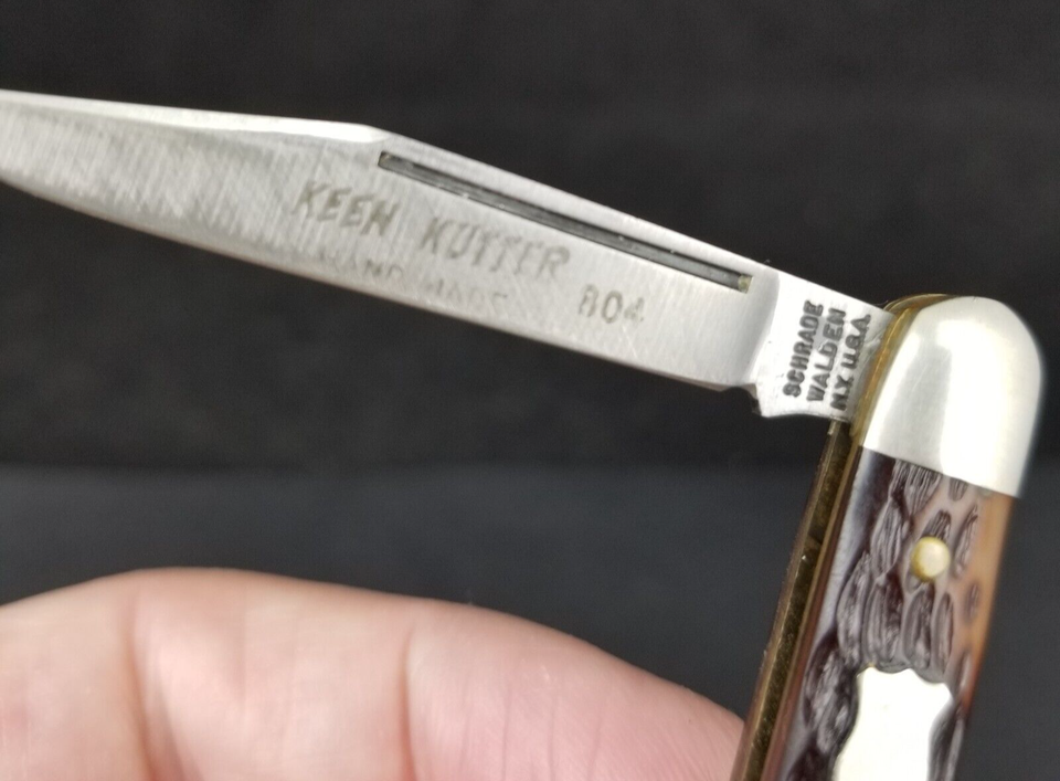 rare vintage pocket knife Schrade Walden 708 Keen Kutter 804 ...