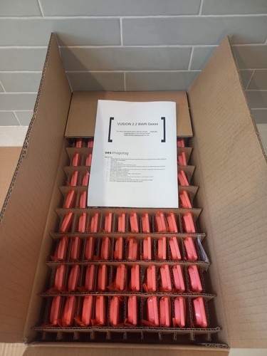 100 New SES ImagoTag VUSION 2.2 BWR GL320 Electronic Sign Labels Price ...