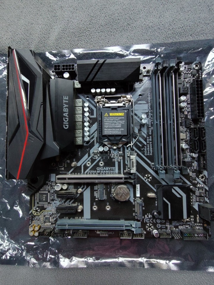 Gigabyte Z390 M Gaming LGA 1151 Intel Z390 DDR4 DIMM Motherboard Micro ...