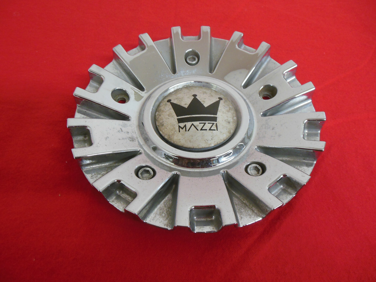 MAZZI Custom Wheel Center Cap Chrome Finish C-353-4 C1036302C